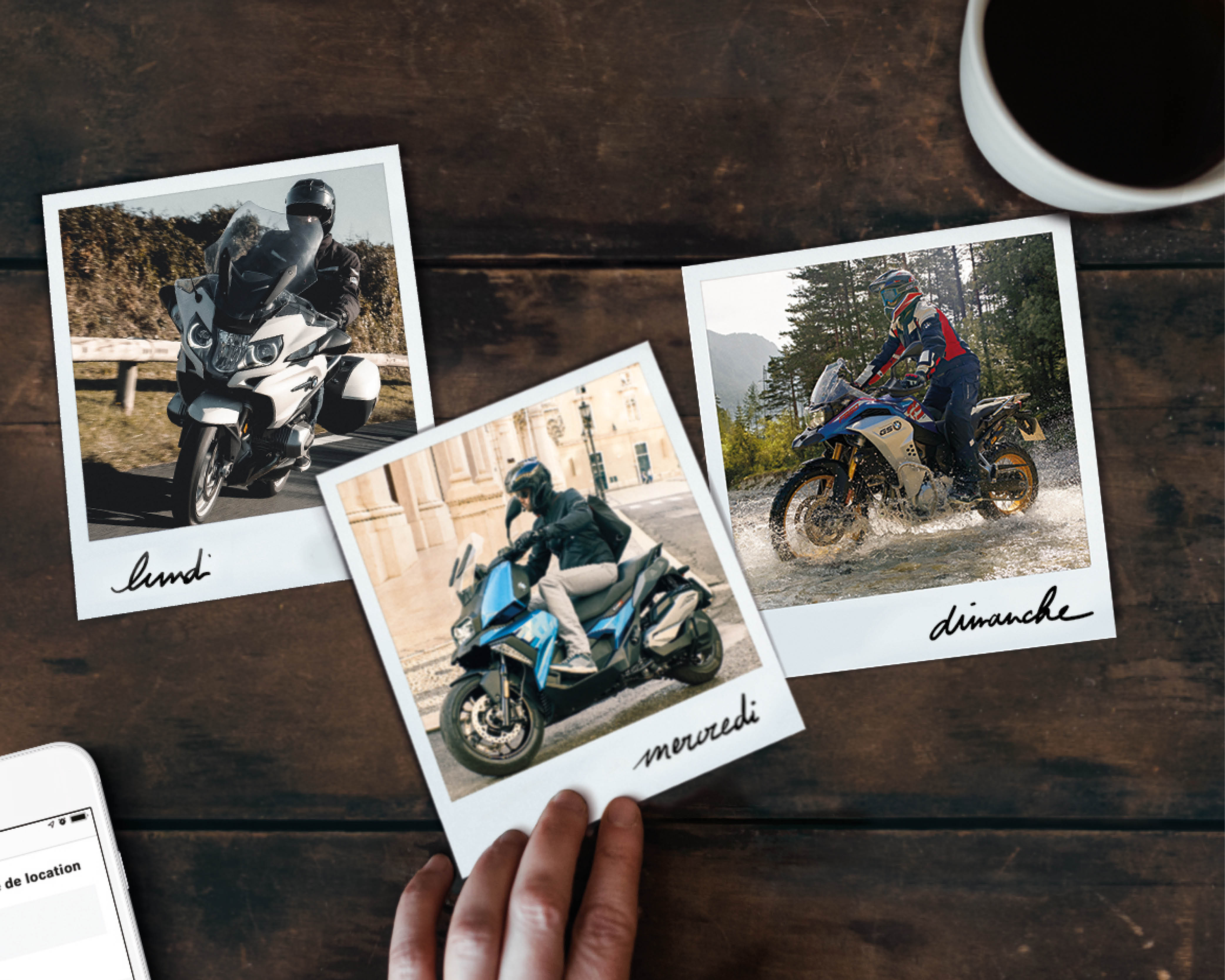 Rent a ride.|PANEL MOTOS