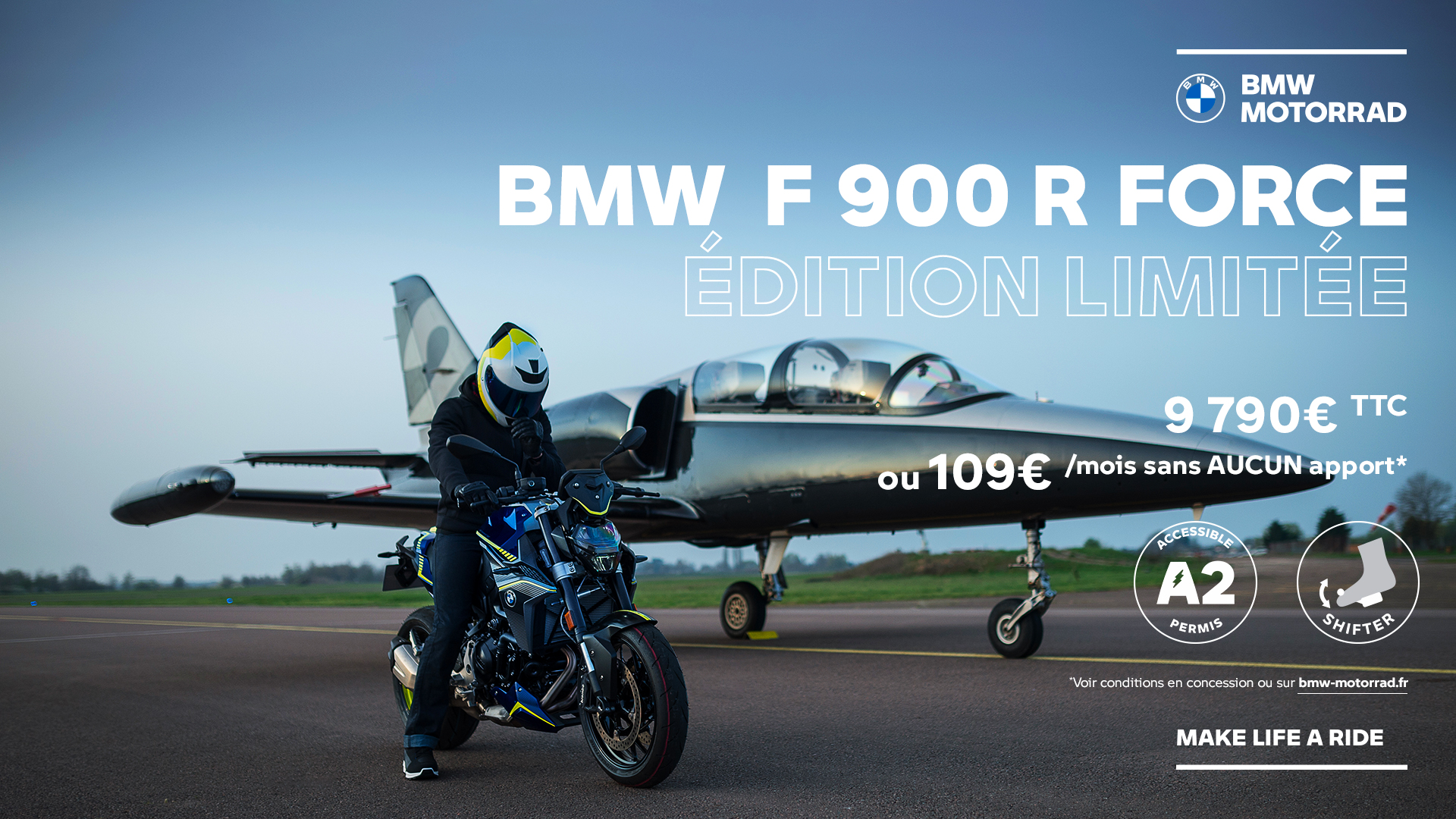 NOUVELLE ÉDITION LIMITÉE BMW F 900 R FORCE|GRAND PRIX MOTOS ANNECY