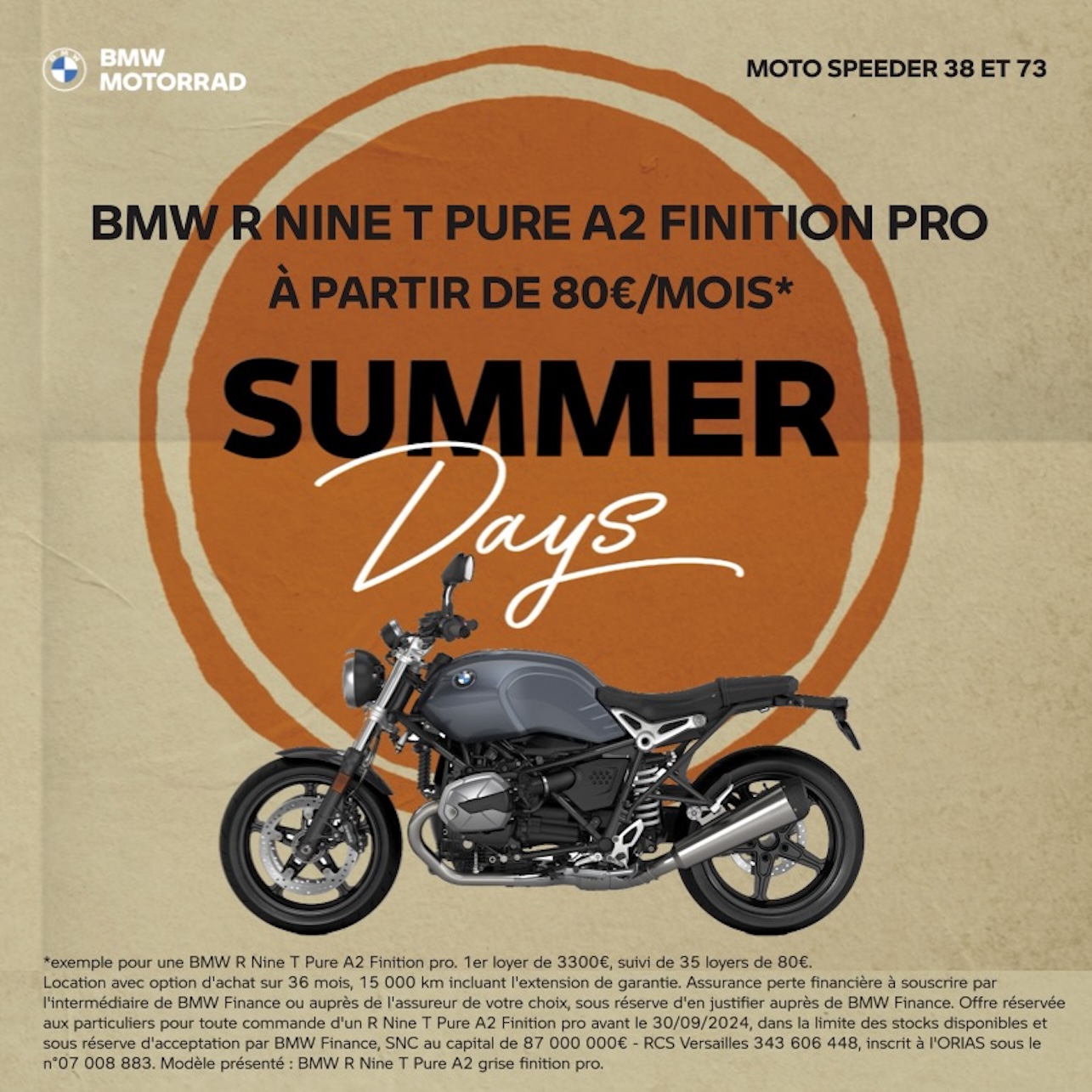 Summer Days R Nine T Pure.|MOTO SPEEDER 38